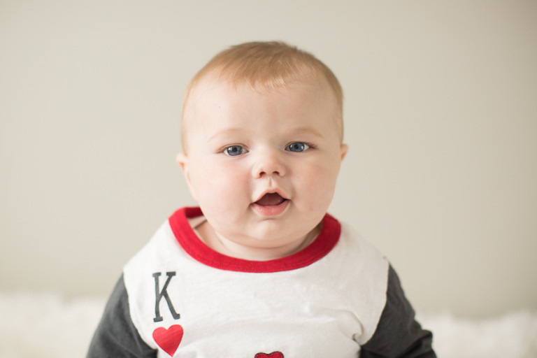 St Paul Family Photographer | Kyle 6 Months | Julie Greer Photography ...