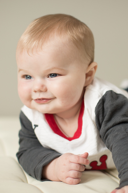 St Paul Family Photographer | Kyle 6 Months | Julie Greer Photography ...